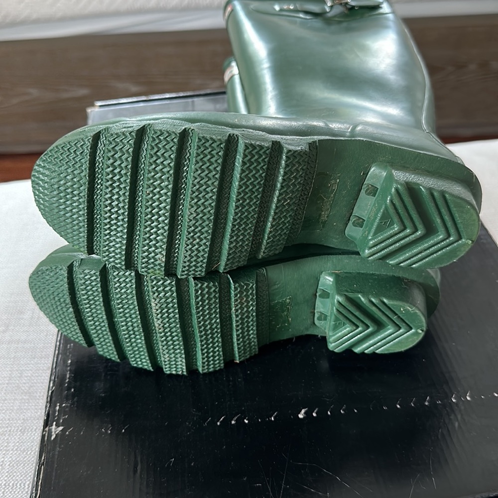 Hunter Huntress Wide Leg Rain Boots - Gem